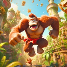 Super Monkey Run kong gorilla for iPhone - Download