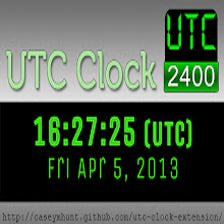 GMT/UTC Clock Google Chrome 용 - 확장 프로그램 다운로드
