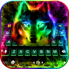 Colorful Wolf Keyboard Theme APK for Android - Download