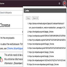 All URL Google Chrome için - Eklenti İndir