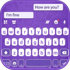 SMS Chat Purple Theme for Android - Download