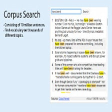 Corpus Search for Google Chrome - Extension Download
