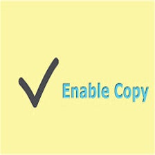 Enable Copy for Google Chrome - Extension Download