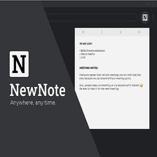 NewNote for Google Chrome - Extension Download