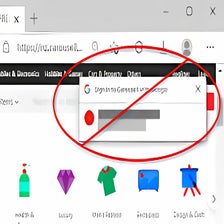 Hide G Sign In para Google Chrome - Extensión Descargar