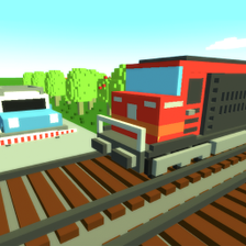 Railroad crossing - Train crash mania APK para Android - Descargar