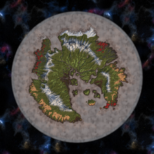 Crescent World for Better Continents na Valheim - Mod Download