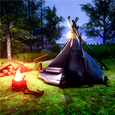 Forest Camping Survival Simulator - Camping Games for Android - Download