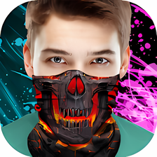 Cagoule Mask Half Face Editor for Android - Download