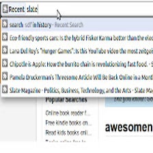 Recent history search for Google Chrome - Extension Download