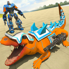 Crocodile Robot Jet Transform para Android - Descargar