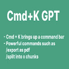 Command K for ChatGPT - add powerful commands Google Chrome 용 - 확장 프로그램 다운로드