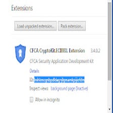 CFCA CryptoKit.ECIBBIL Extension para Google Chrome - Extensión Descargar