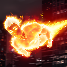 Flying Fire Super Hero Game 3D for Android - Download