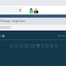 DGB Ticker para Google Chrome - Extensión Descargar
