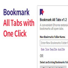 Bookmark All Tabs Google Chrome için - Eklenti İndir