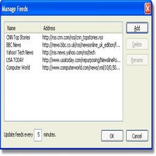 RSS Feeds Toolbar for IE - Descargar