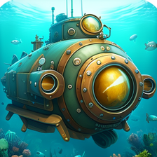 Underwater Treasures: Cogwheels and Submarines para Android - Descargar