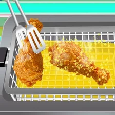 Deep Fry Cooking: Homemade Fried Chicken Chef per Android - Download