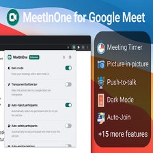 MeetInOne Extension for Google Meet para Google Chrome - Extensão Download