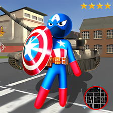 Immortal Us Capitain Stickman Rope Hero Crime per Android - Download