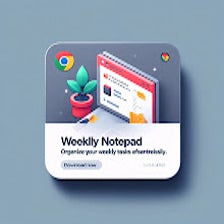 Weekly Notepad - Your Personal Organizer Google Chrome 용 - 확장 프로그램 다운로드
