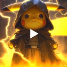 Jedi Pikachu Live Wallpaper pour Google Chrome - Extension Télécharger
