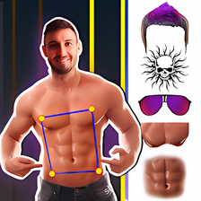 Android 용 Man Abs Maker - Six Pack Photo Editor - 다운로드