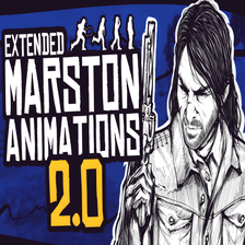 Extended John Marston Animations для Red Dead Redemption II - Mod Скачать