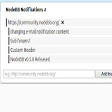 NodeBB Notifier pour Google Chrome - Extension Télécharger