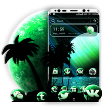 Green Planet Launcher Theme for Android - Download