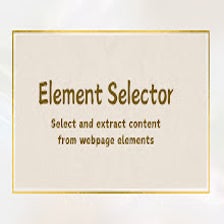 Element Selector สำหรับ Google Chrome - ส่วนขยาย ดาวน์โหลด