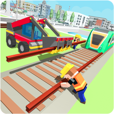 RailRoad Construction: Vegas Train Builders para Android - Descargar