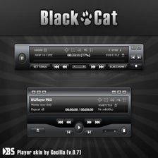 Black Cat BSPlayer Skin - Descargar