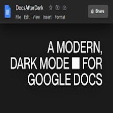 DocsAfterDark para Google Chrome - Extensión Descargar