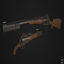 MTs-255 Revolver Shotgun for Fallout 4 - Mod Download