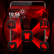 Dark Red Launcher Theme APK para Android - Descargar