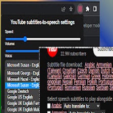 YouTube Subtitle Reader for Google Chrome - Extension Download