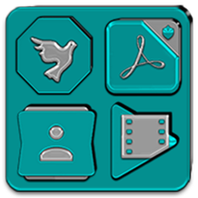 Cyan Icon Pack Free per Android - Download