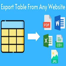 Table as CSV - Table Capture para Google Chrome - Extensión Descargar