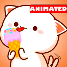 Animated Mochi Peach Cat para Android - Descargar