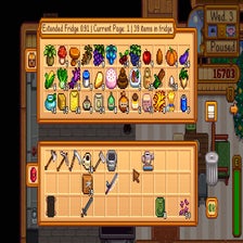 Extended Fridge SMAPI for Stardew Valley - Mod Download