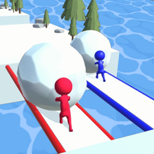 Snow Race: Snow Ball.IO per Android - Download