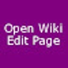 Open Wiki Edit Page para Google Chrome - Extensión Descargar