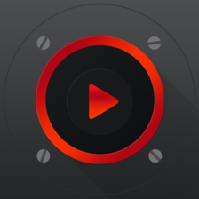 PlayerPro Red Fusion Skin para Android - Descargar