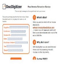 DocDigitizer Invoice Extractor for Google Chrome - Extension Download