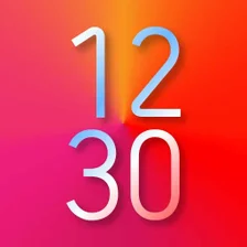 Simple Gradient Clock Widget per Android - Download