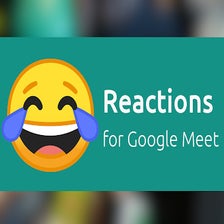 React: Emoji, GIFs & Filters for Google Meet Google Chrome 용 - 확장 프로그램 다운로드