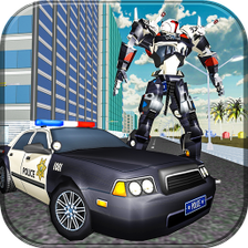 US Police Transform Robot Car: APK for Android - Download
