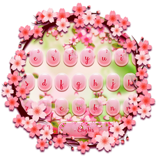 Android için Pink Summer Flower Keyboard APK - İndir